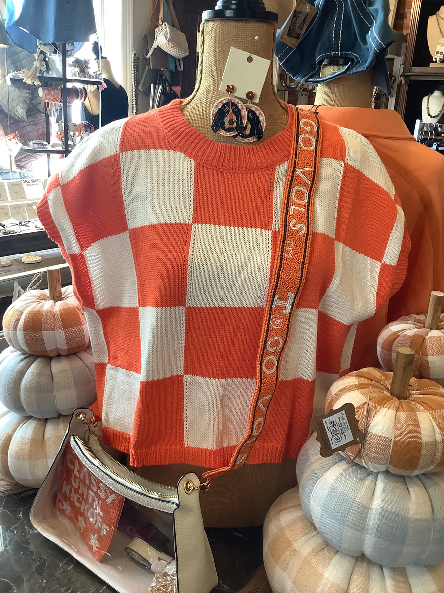 Checker Vest – Claire & Schuster