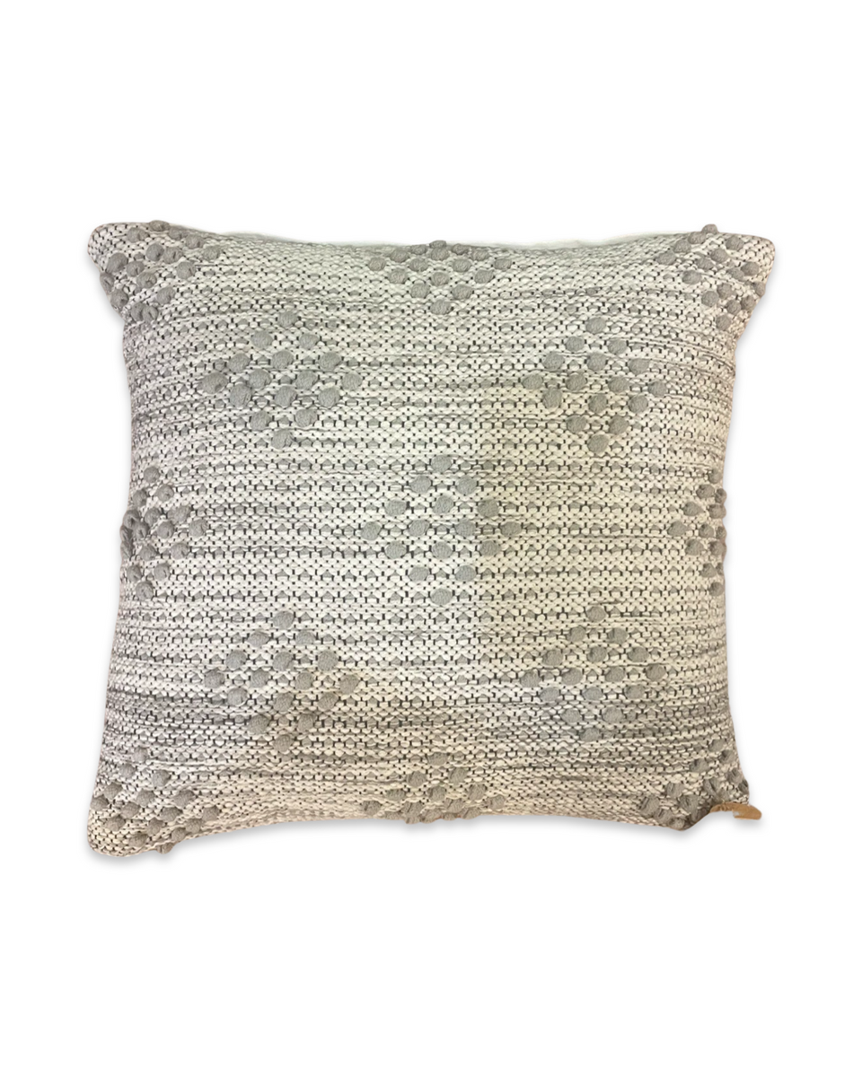 GREY DIAMOND PILLOW – Claire & Schuster