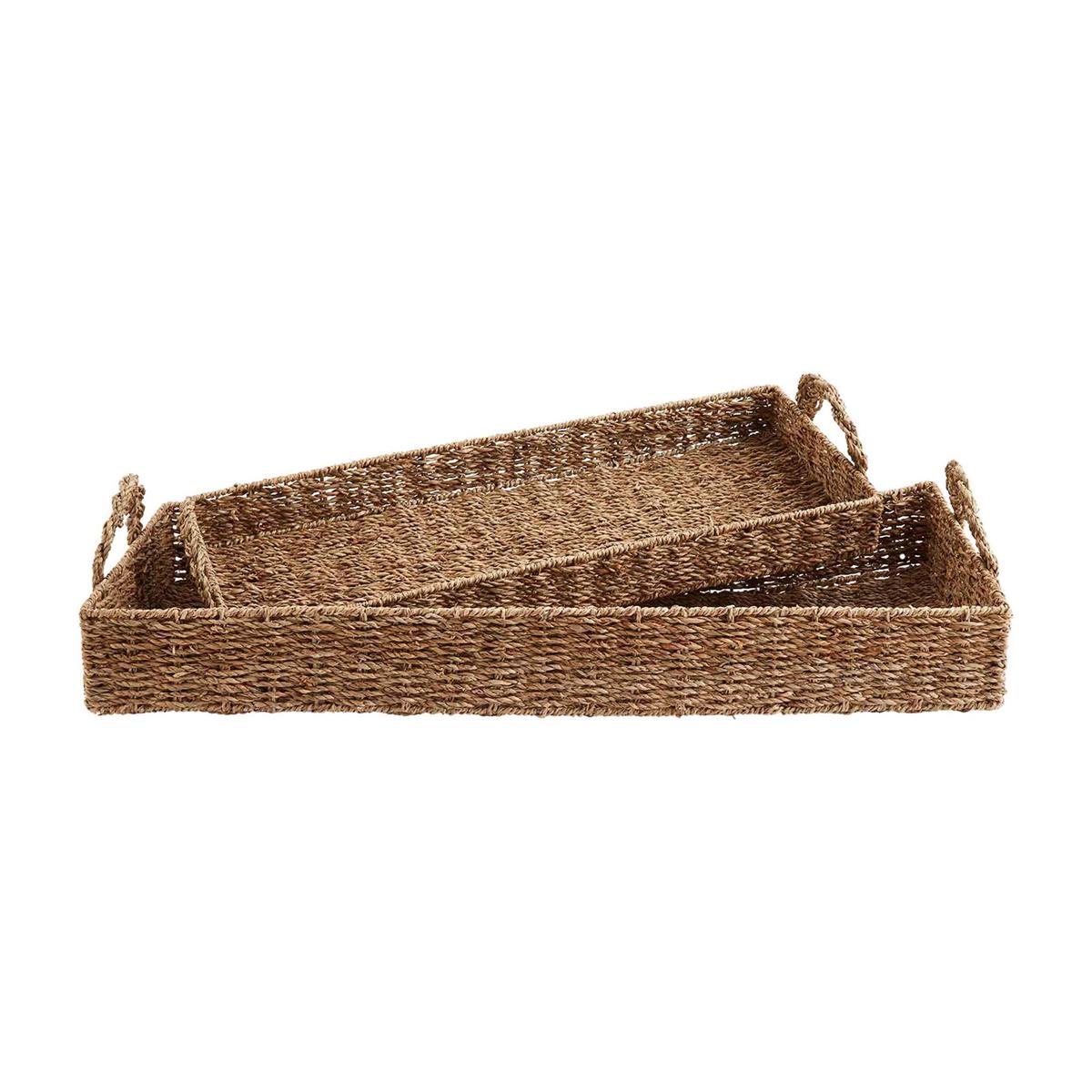 SEAGRASS BASKET TRAY – Claire & Schuster