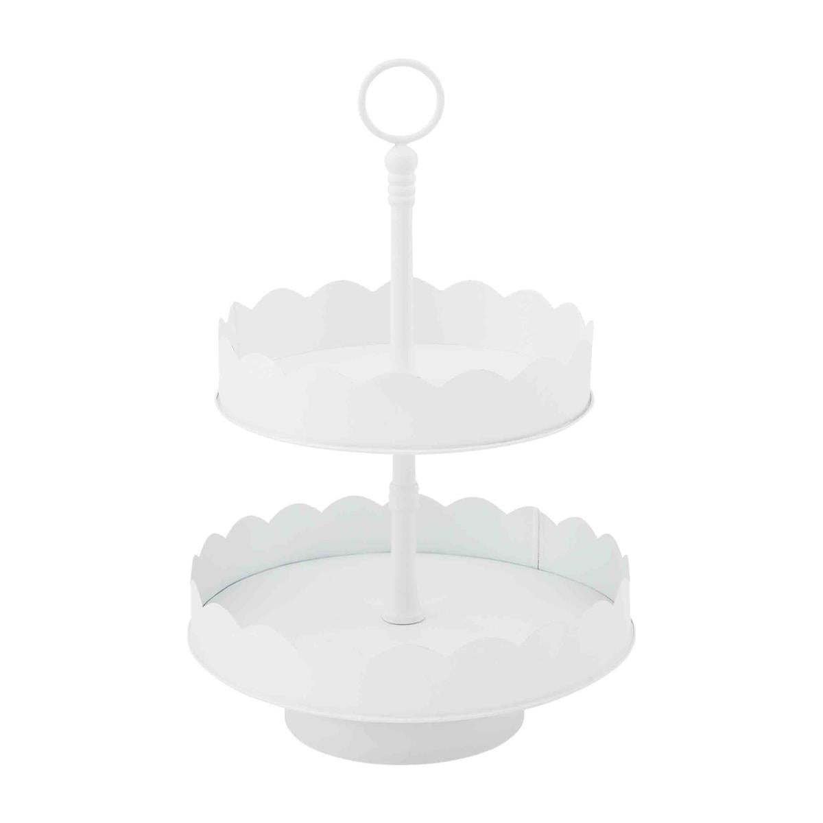 Scalloped Tier Server – Claire & Schuster